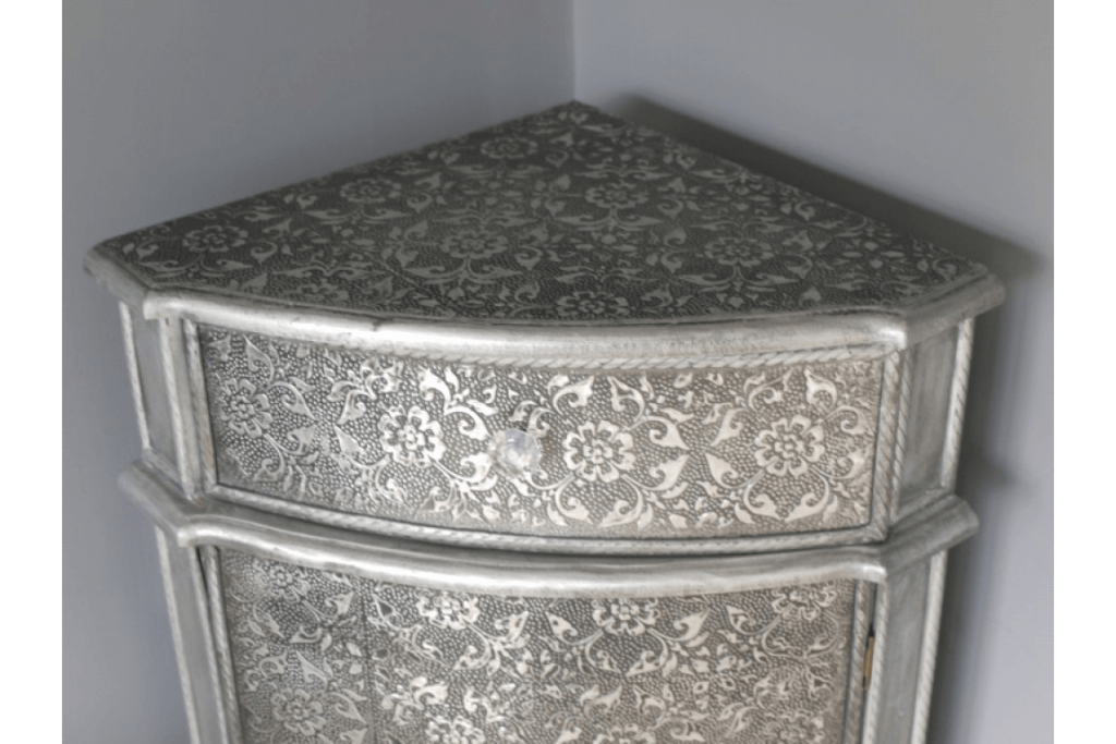Decorative Metal Corner Cabinets