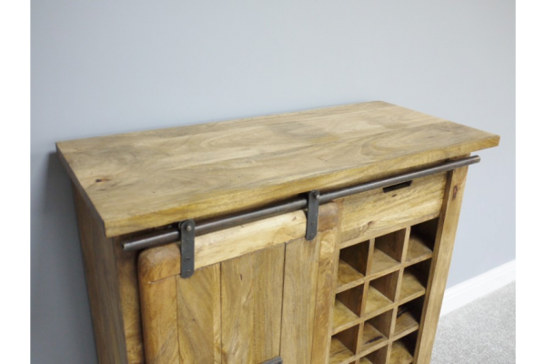 Jupiter Industrial Wine Cabinet - Copperwood Home