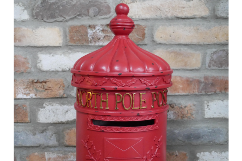 Reindeer Express North Pole Post Box - Copperwood Home