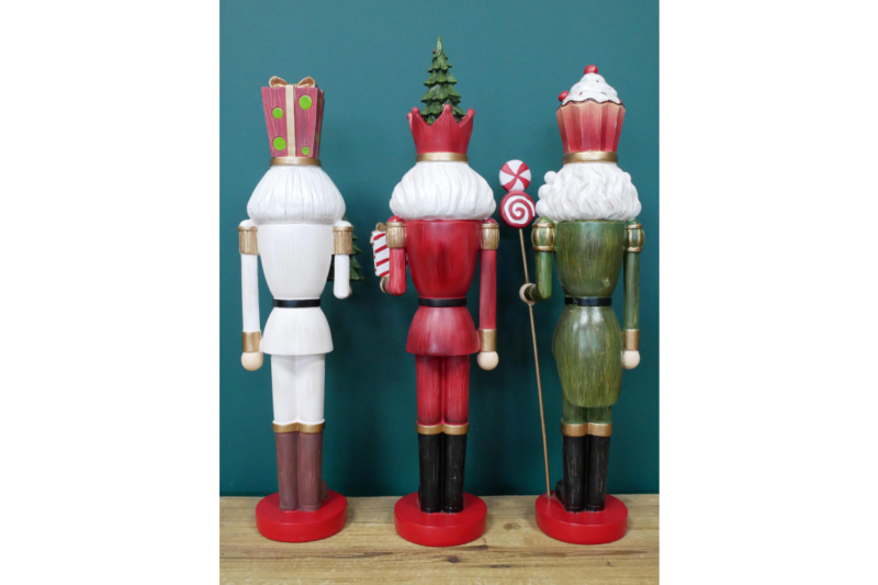 Set of Three Christmas Nutcrackers - Copperwood Home